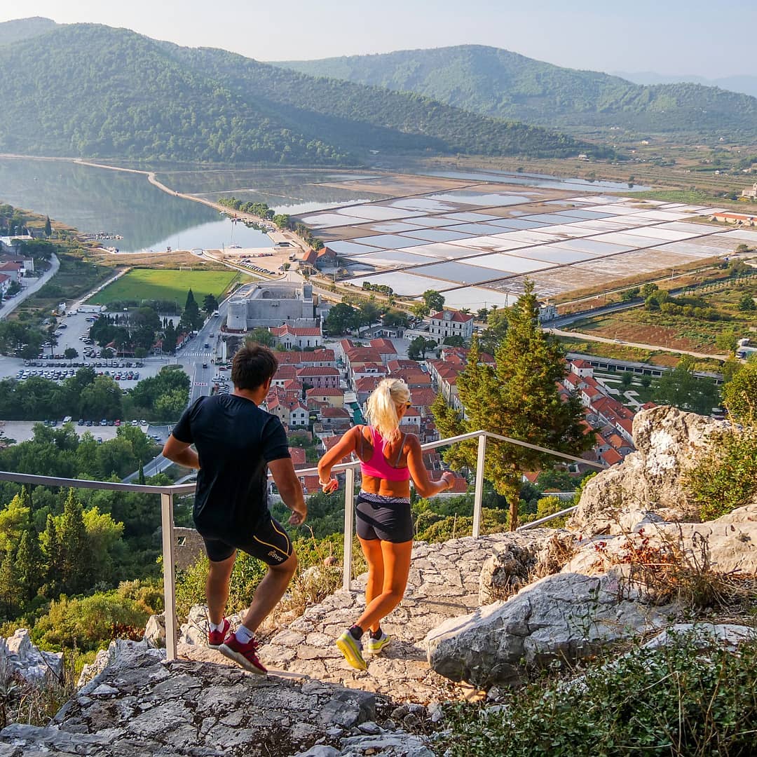 Run-friendly vacation in Croatia: Top running route along the Ston ...