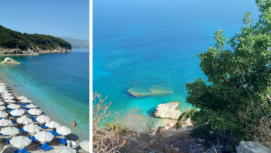 Beaches in Southern Albania